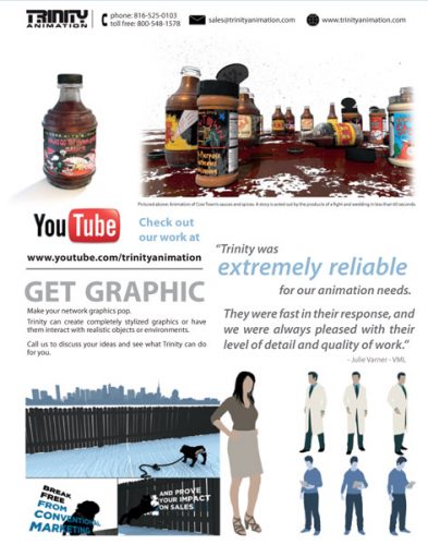 Creative Animation for Advertising Agency Brochure