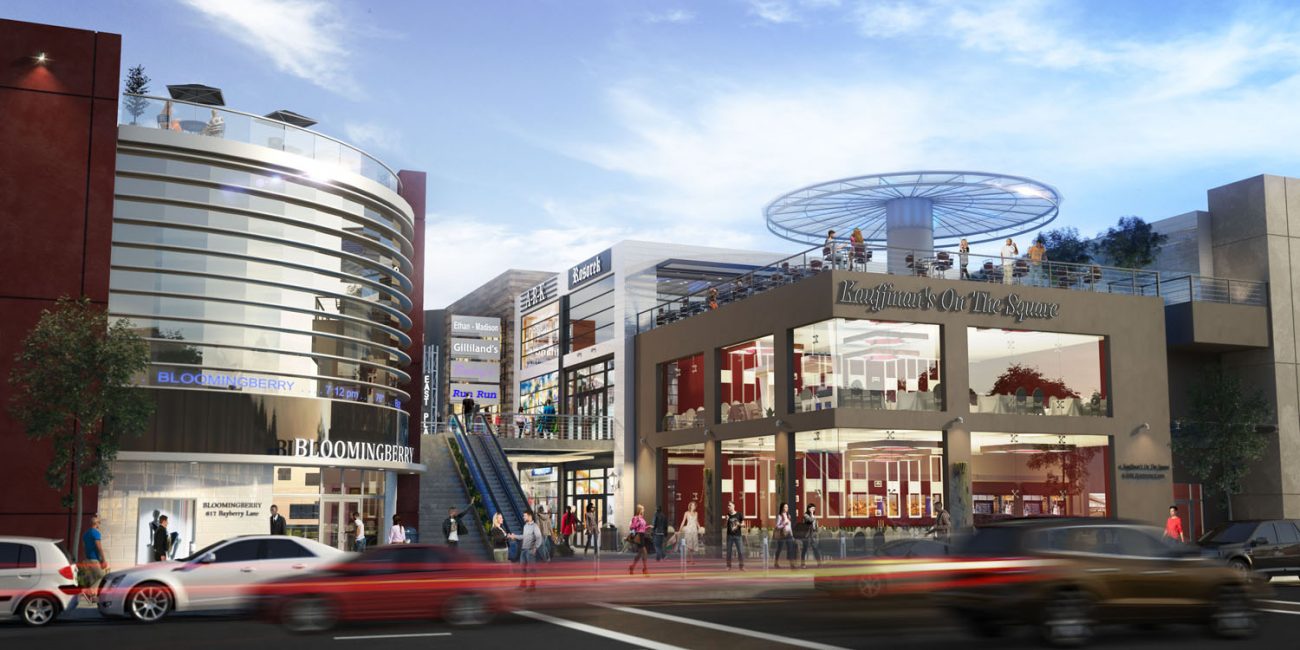 Retail Real Estate 3D Rendering Process | Trinity Animation