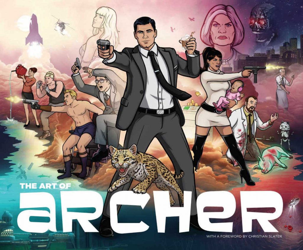 The Art of Archer Book Released | Archer Background Art Explained